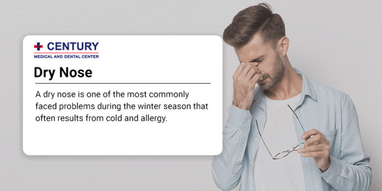 Effective Ways To Treat a Dry Nose - Century Medical & Dental Center
